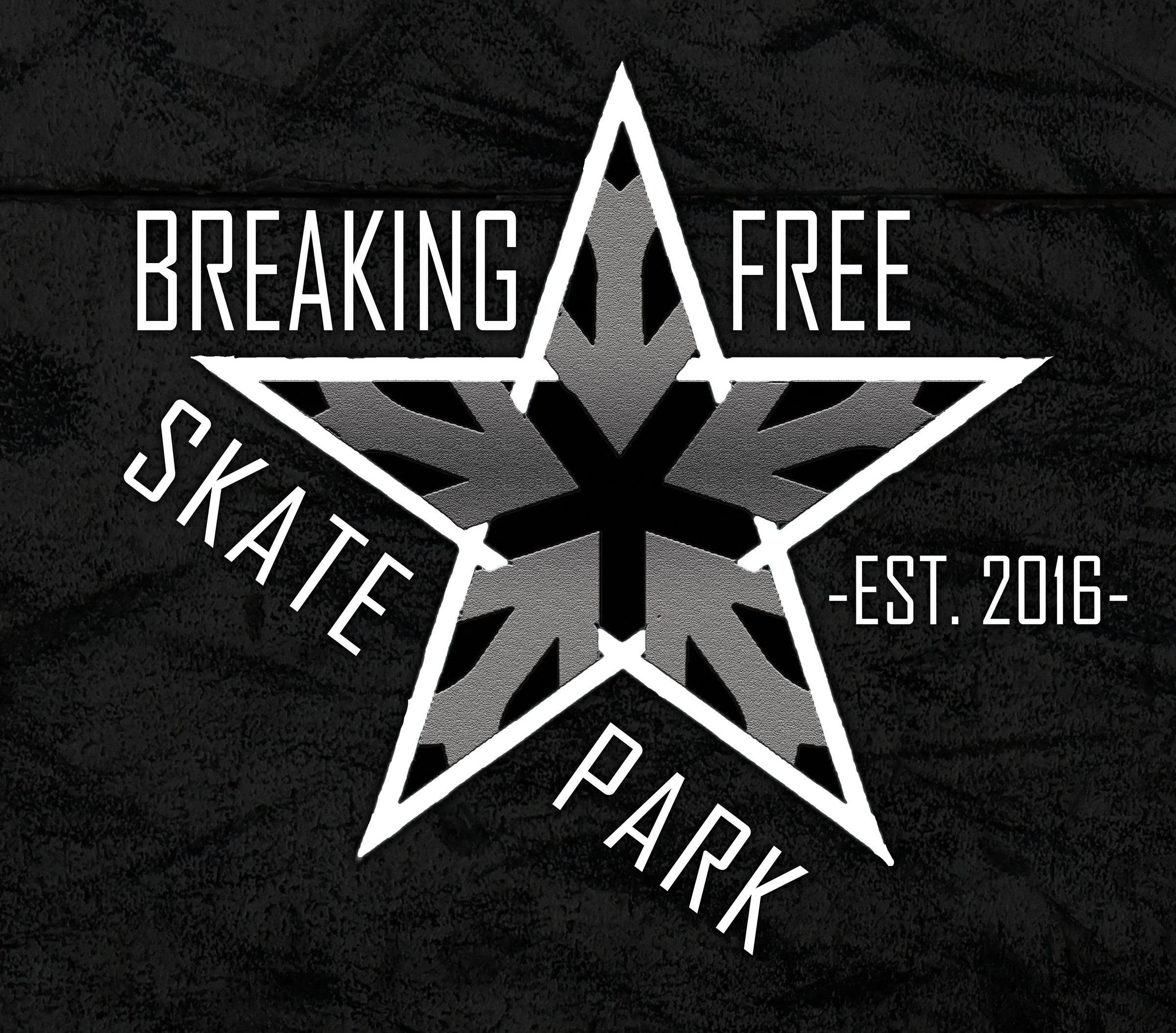 Breaking Free Skatepark logo